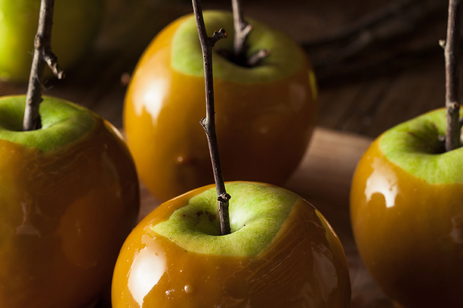Caramel Apples - Cocinanding
