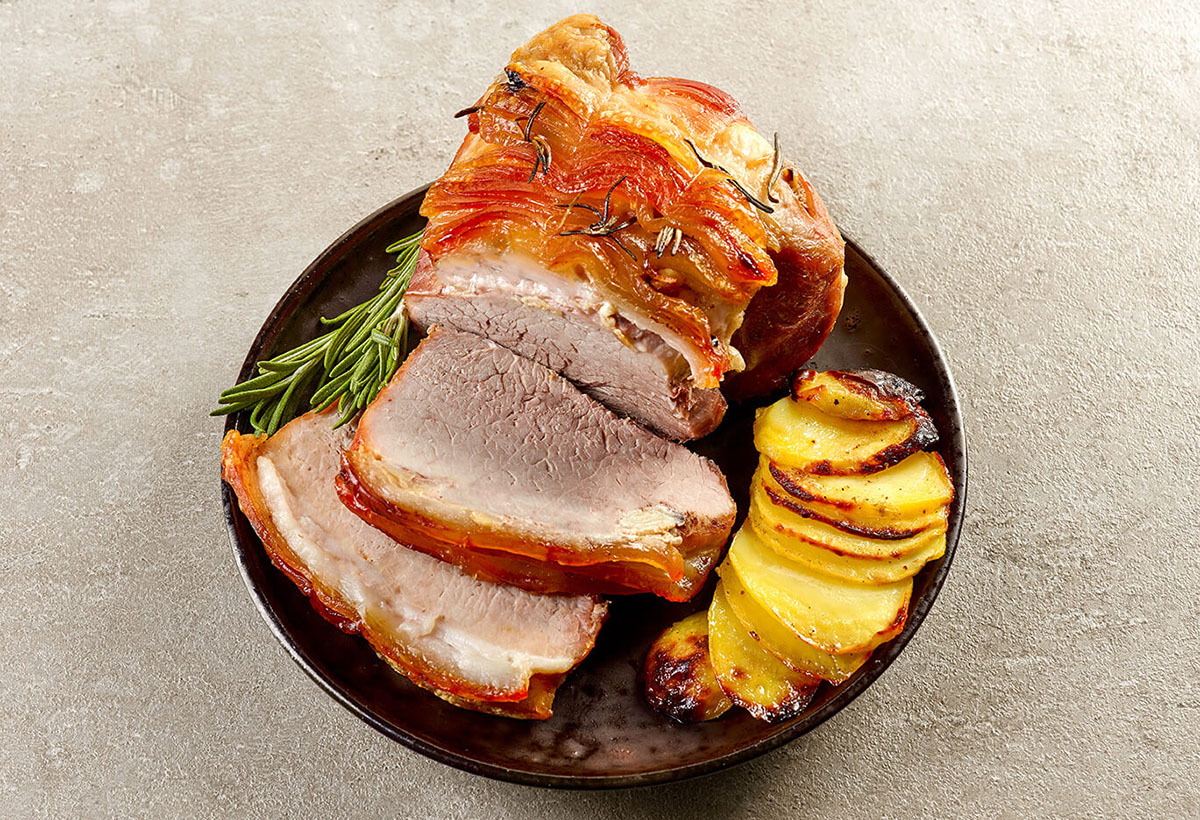 Roast Pork with Potatoes - Cocinanding